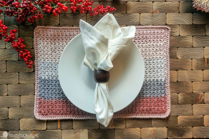 20 Free Crochet Placemats Pattern | Crochet Table Mat