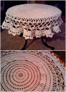 25 Free Crochet Tablecloth Patterns - Crochet Me