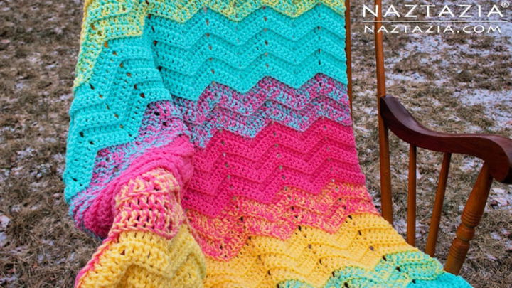 26 Free Chevron Crochet Patterns | Learn Chevron Crochet Stich