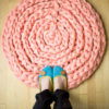15 Free Crochet Round Rug Patterns | Crochet Circle Rug Pattern