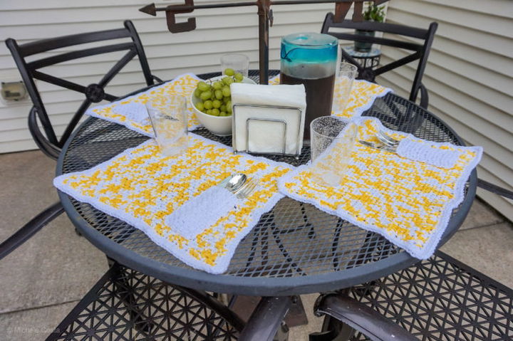 20 Free Crochet Placemats Pattern | Crochet Table Mat