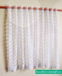 10 Free Crochet Valance Pattern (Download PDF) - Crochet Me