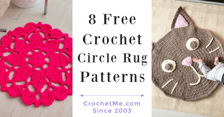 How to Crochet a Circle Rug | Crochet Circle Rug Patterns